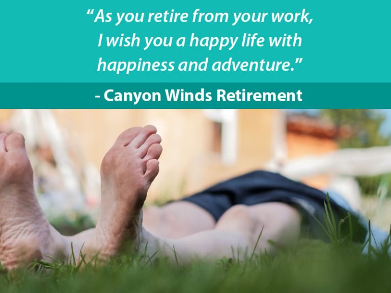 68 Retirement Wishes For A Boss - Canyon Winds Retirement